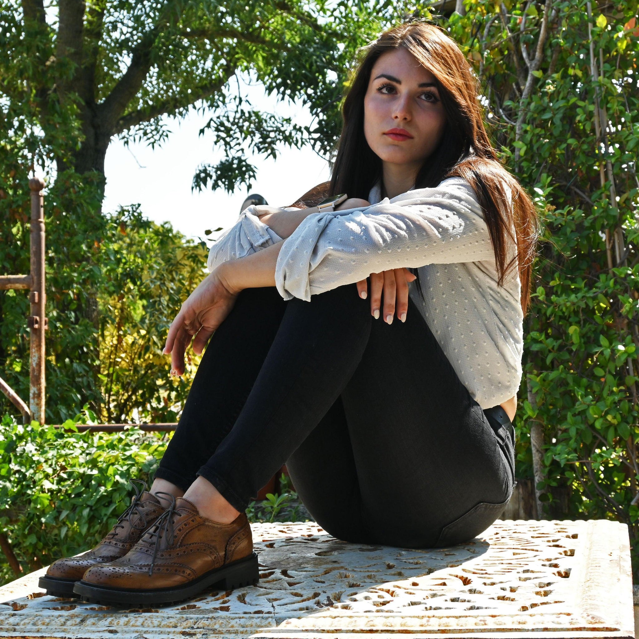 brown Leather Oxford Shoes - Davis Cortex – History541